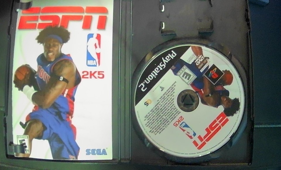 Game PlayStation 2 PS2 basketball ESPN NBA 2K5 manual disc & case | eBay