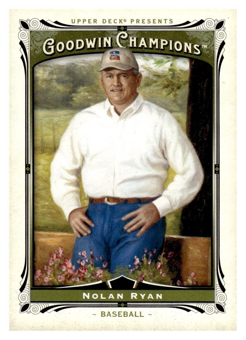 2013 Upper Deck Goodwin Champions - #141 Nolan Ryan for sale online | eBay