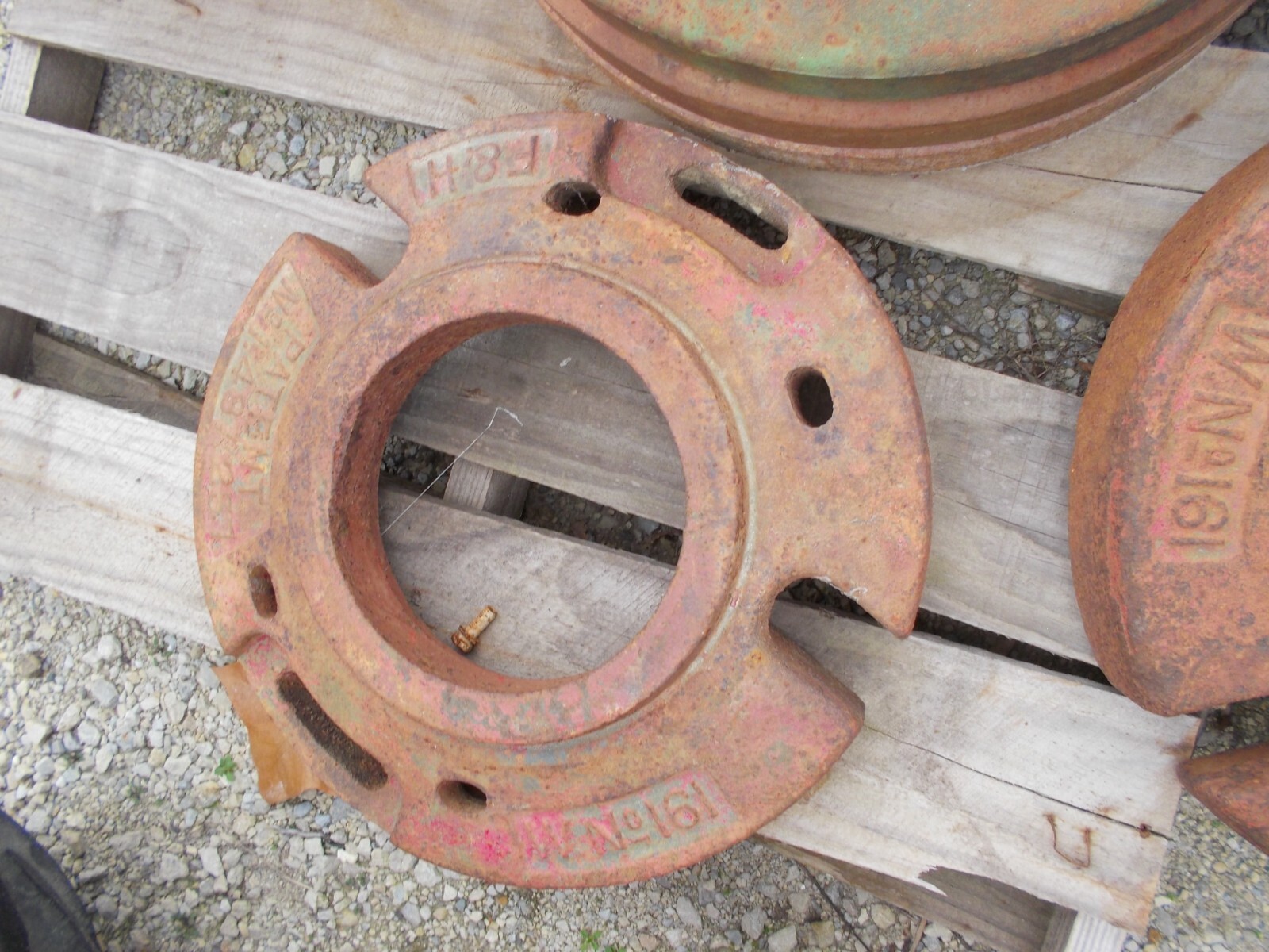 F&H universal rear tractor wheel weights W. No.161 161 AC WD 45 WD45 WC ...