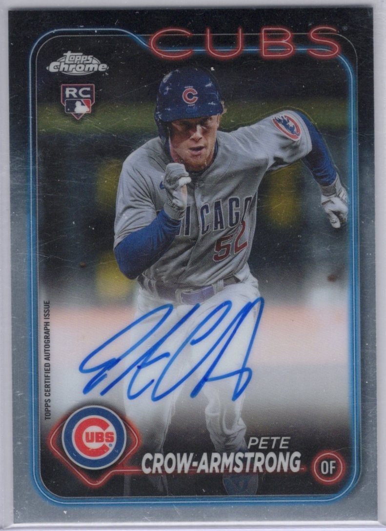 5 Great Pete Crow Armstrong Rookie Cards, Top 50 Most Watched