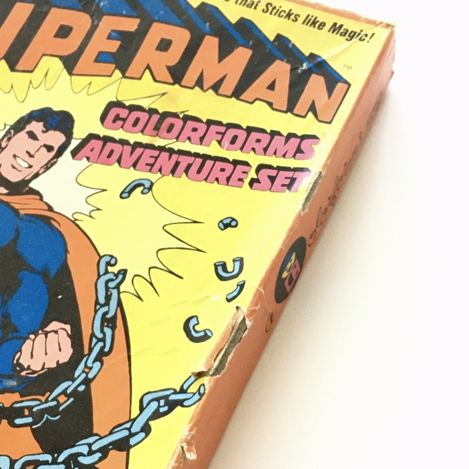 Vintage 1978 Colorforms Superman Adventure Set | eBay