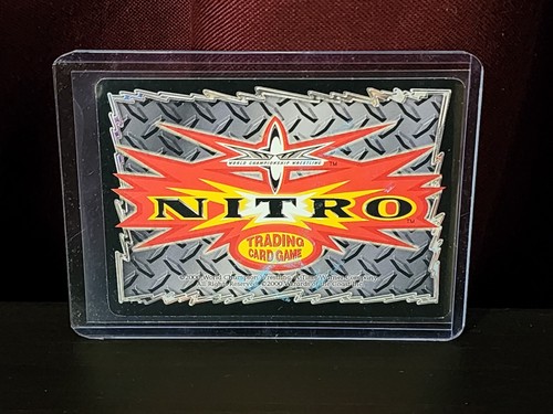 WCW Nitro Trading Card Game Signed By Buff Bagwell | eBay