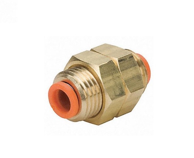 Kq2e07-00 SMC Pneumatics Fitting Bulkhead Union Kq2 F for sale online ...