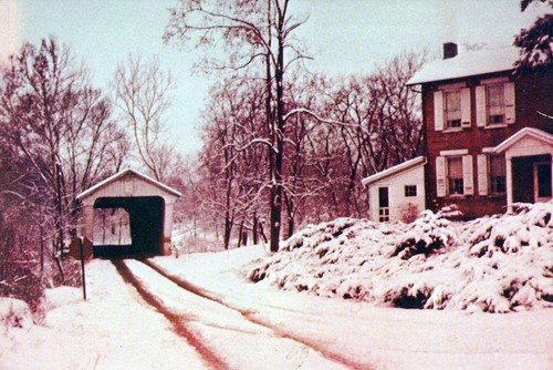 Christman Covered Bridge Eaton Ohio Postcard | eBay