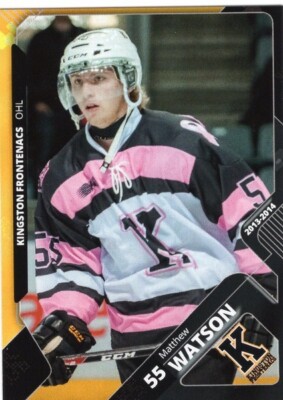 Matthew Watson 2013-14 Kingston Frontenacs | eBay
