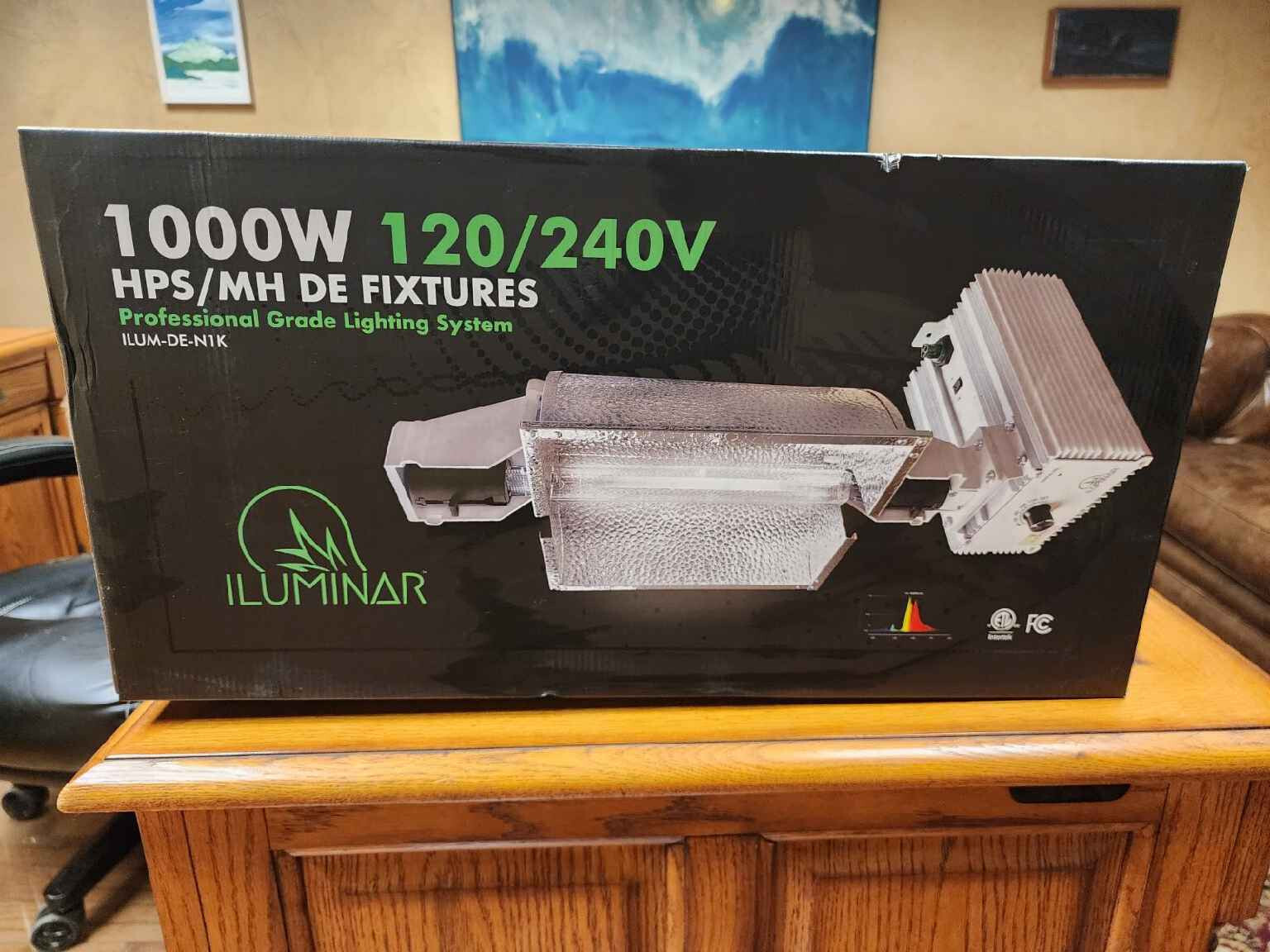 ILUMINAR DE HPS /MH 1000W Full Spectrum Grow Lights 120/240 Volts with ...