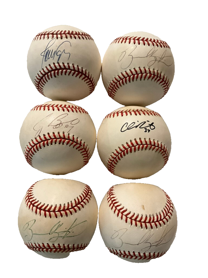 Lot of 6 Autographed Baseballs by Rawlings | eBay