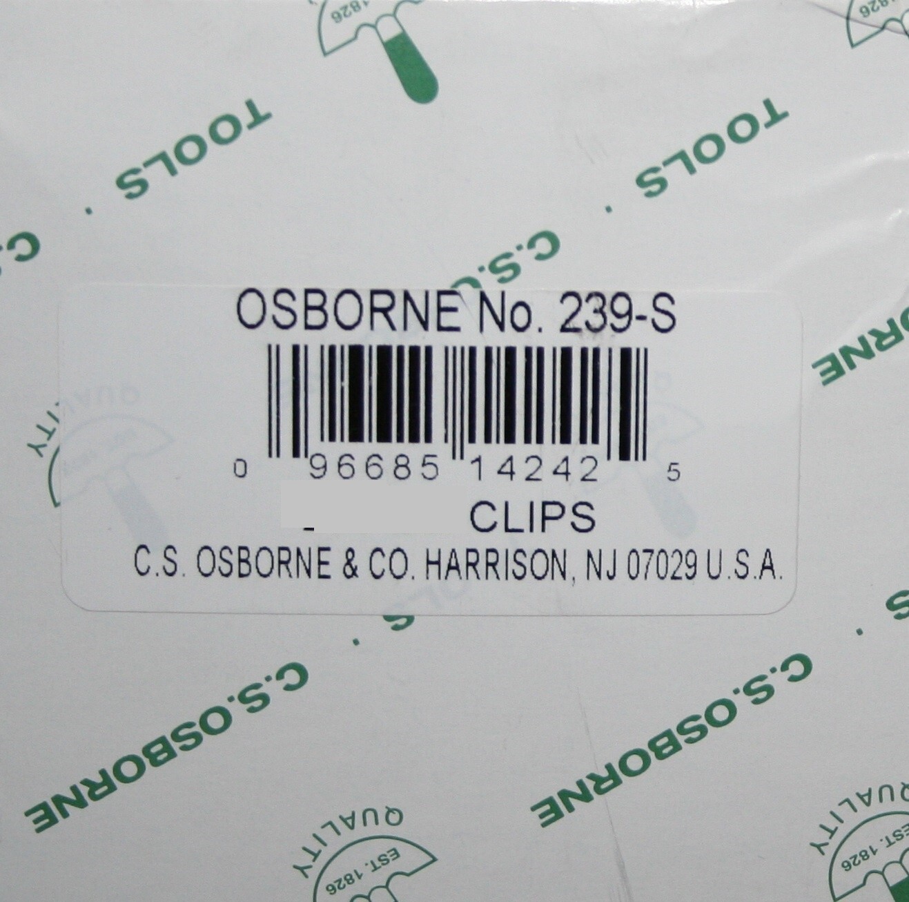 50 QTY : C. S. Osborne & Co. No. 239-S Webbing Clips Pro Upholstery 63006 | eBay