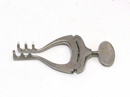 V. Mueller AU6410 ENT Jansen Mastoid Retractor 3 x 3 Blunt Prongs | eBay