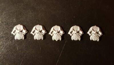 Warhammer Parts Orc Shield Icon X 5 Type E | eBay UK