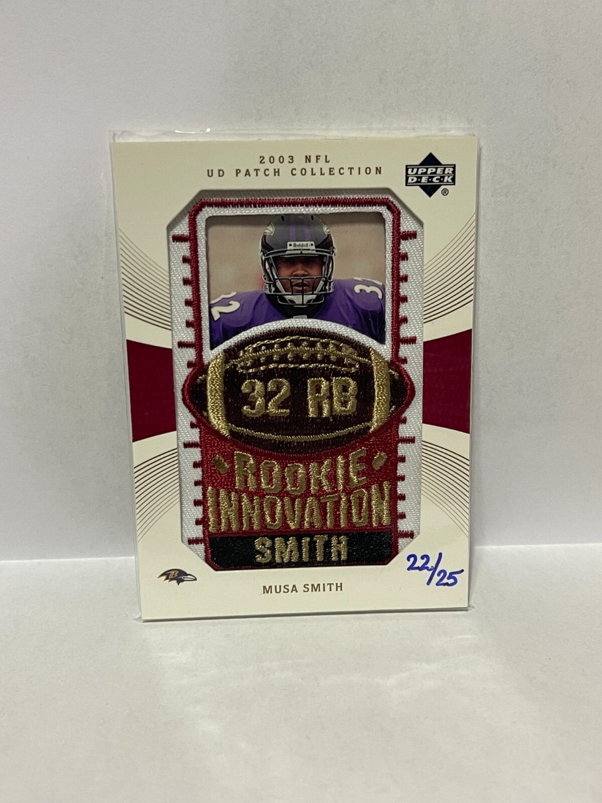 2003 UD Patch Collection Football - MUSA SMITH #'d 22/25 | eBay
