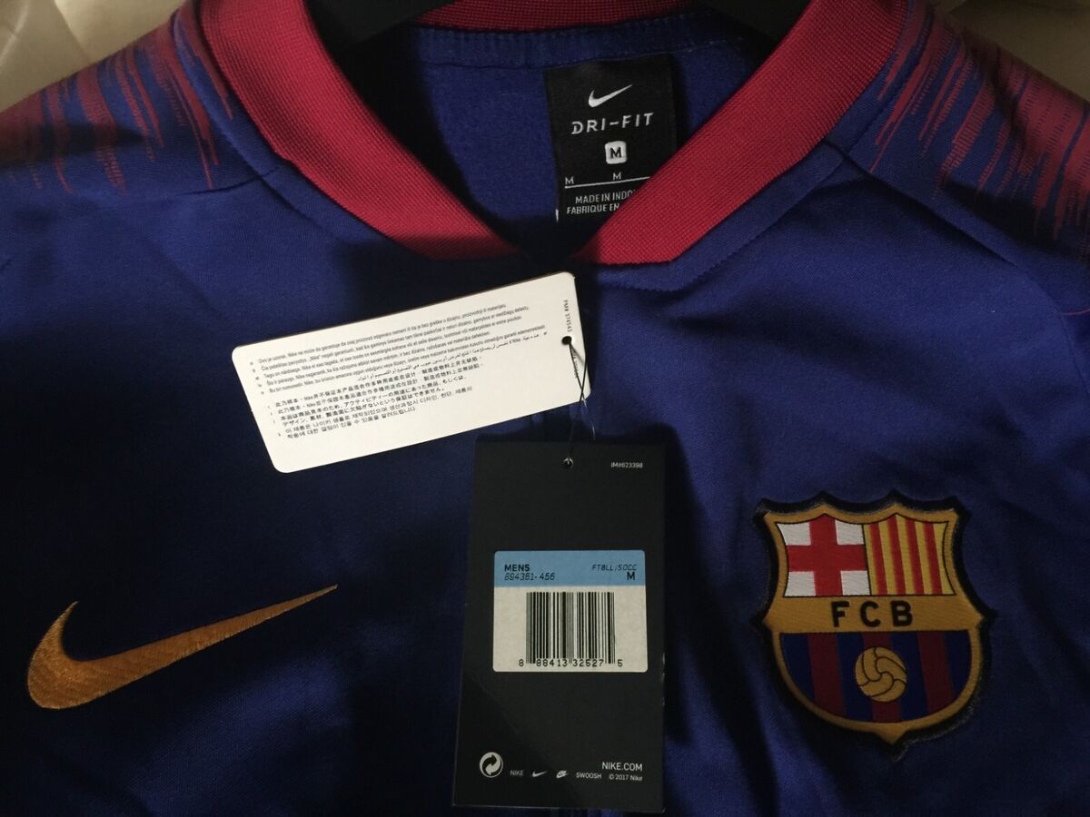 Nike La Liga FC Barcelona FCB Anthem Zip Jacket 894361-456 Nike La Liga FC Barcelona FCB Anthem Zip Jacket 894361-456