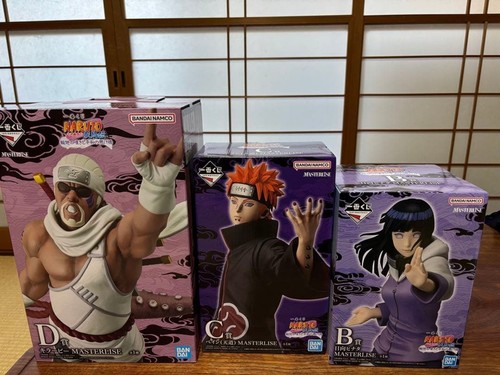 Naruto Ichiban Kuji B, C, D Prizes Hinata Pain Killer Bee Masterise ...