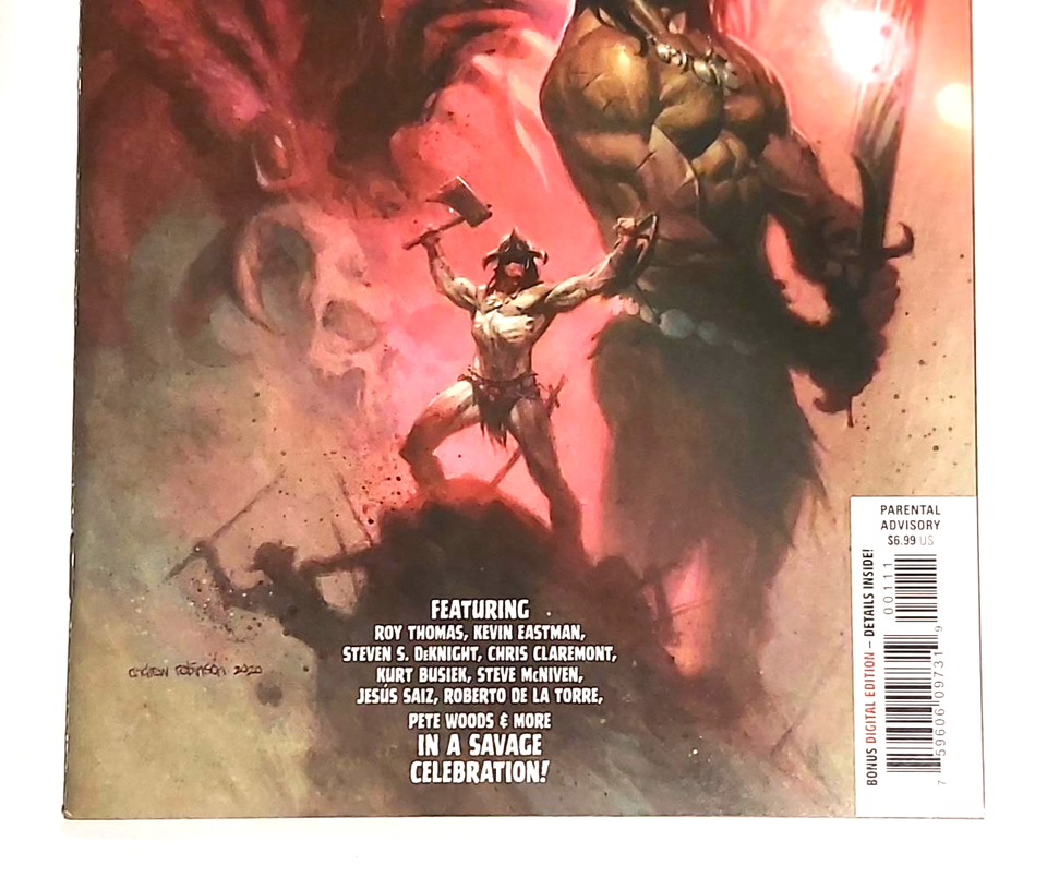 King-Size CONAN #1 One-Shot / Robinson Cover / Marvel Comics 2021 / NM ...