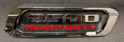 2019-2023 Dodge Ram 2500 HD Passenger Right Chrome Nameplate 68362210 ...