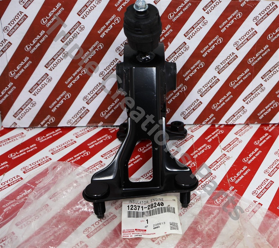 Toyota Genuine 12371-28240 Insulator Engine Mounting Rear 1237128240 ...