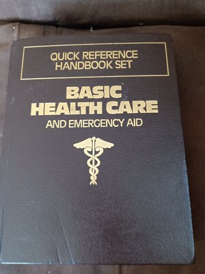 1990 Basic Health Care & Emergency Aid Quick Reference Handbook Set ...