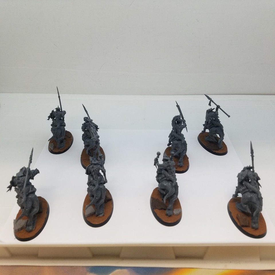 Warhammer AoS - SERAPHON SAURUS KNIGHTS 8x Models Built | eBay