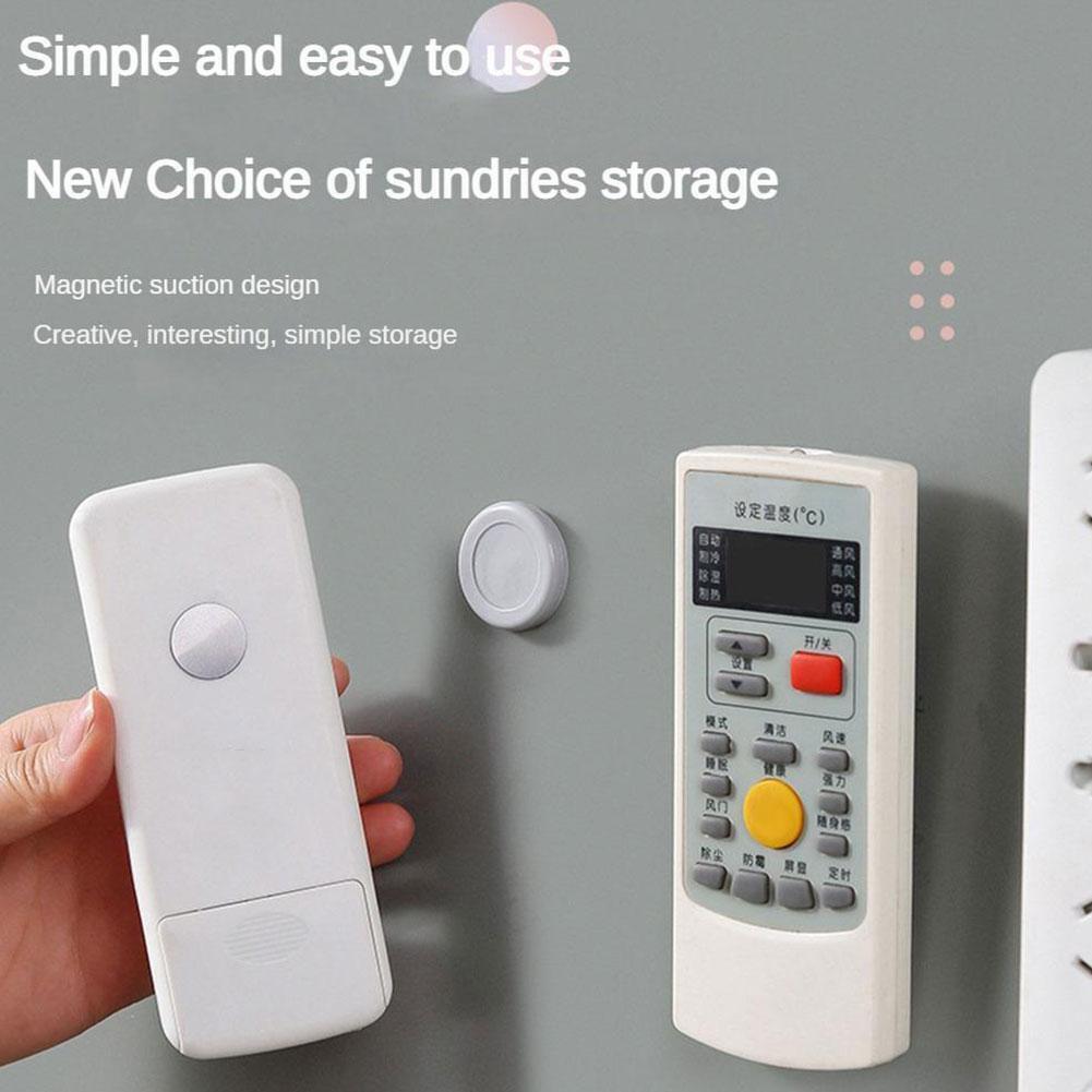 Magnetic On Wall Mounted Remote Control Holder Home :ξ Saving Space σ ...