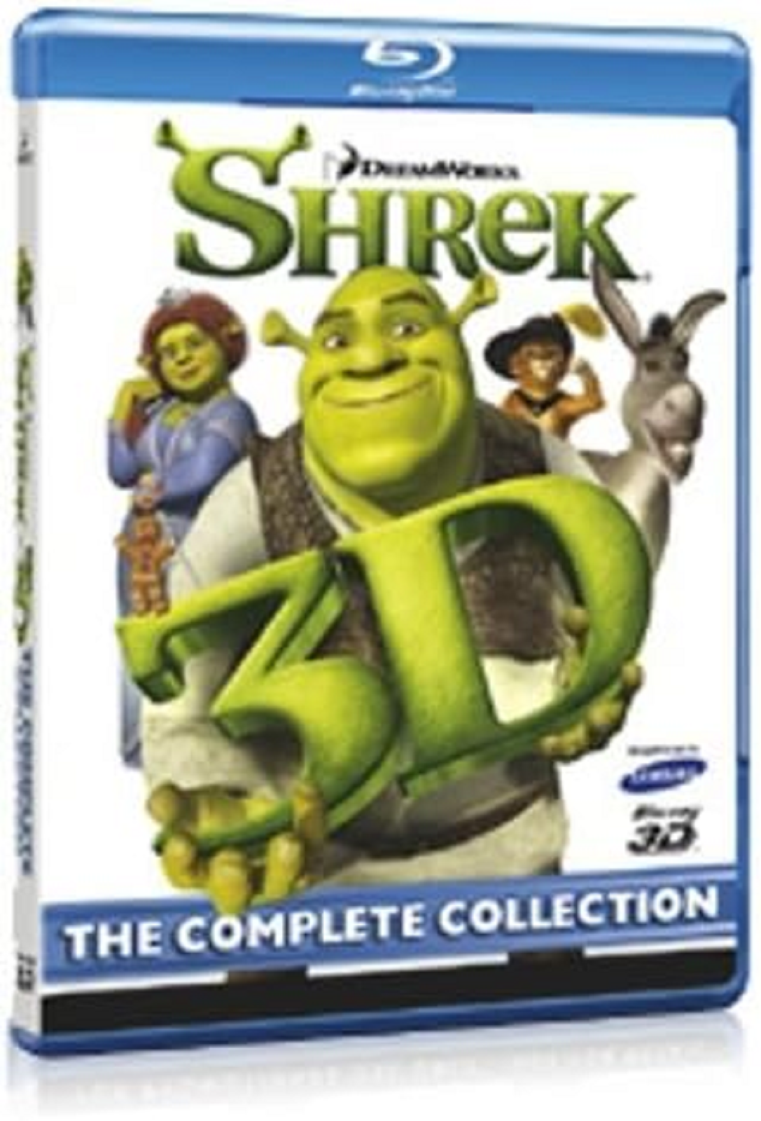 SHREK QUADRILOGY 2D and 3D MOVIE 1-4 Blu Ray BOXSET FILM COLLECTION ...
