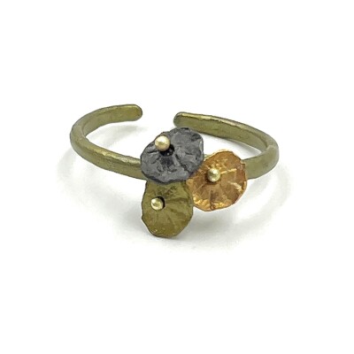 MICHAEL MICHAUD NASTURTIUM RING ADJUSABLE 8442 BZ | eBay