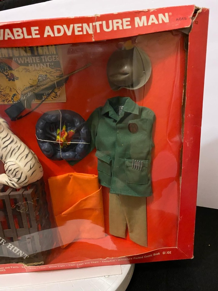 GI JOE "WHITE TIGER HUNT" WITH ORIGINAL BOX VINTAGE ORIGINAL 1973 | eBay