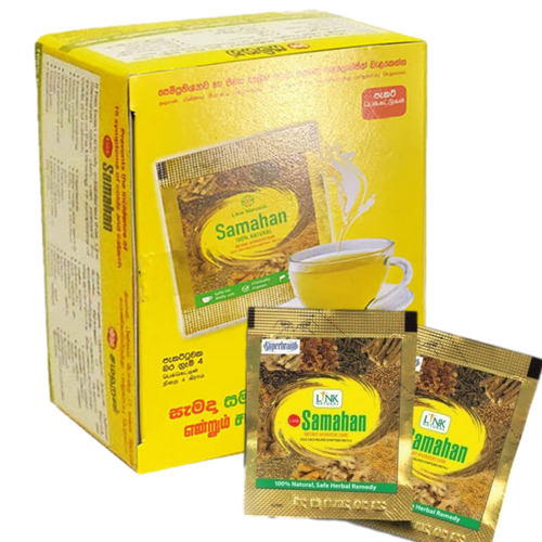 Samahan Ayurvedic Herbal Tea 30 Sachets Natural Drink Relief Cough ...