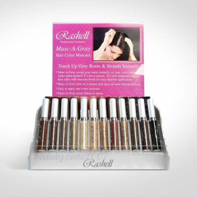 Rashell Masc A Gray Hair Color Mascara Gray Touch Up 9mL *Choose one ...