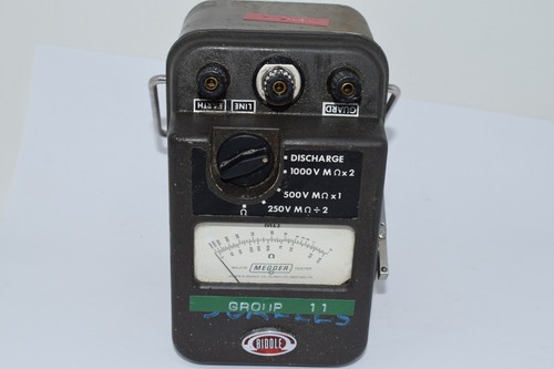 BIDDLE Megger 21158 MEGOHMMETER 0-20k | eBay