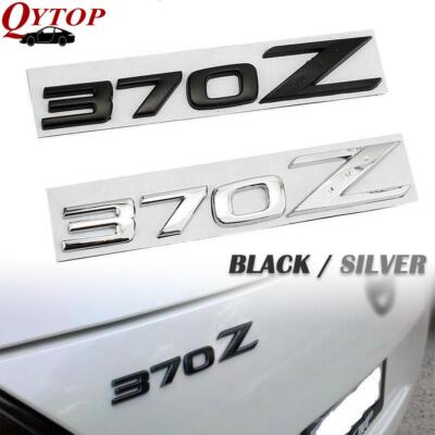 3D Metal 370Z Logo Car Rear Trunk Lid Emblem Decal Badge For Fairlady ...