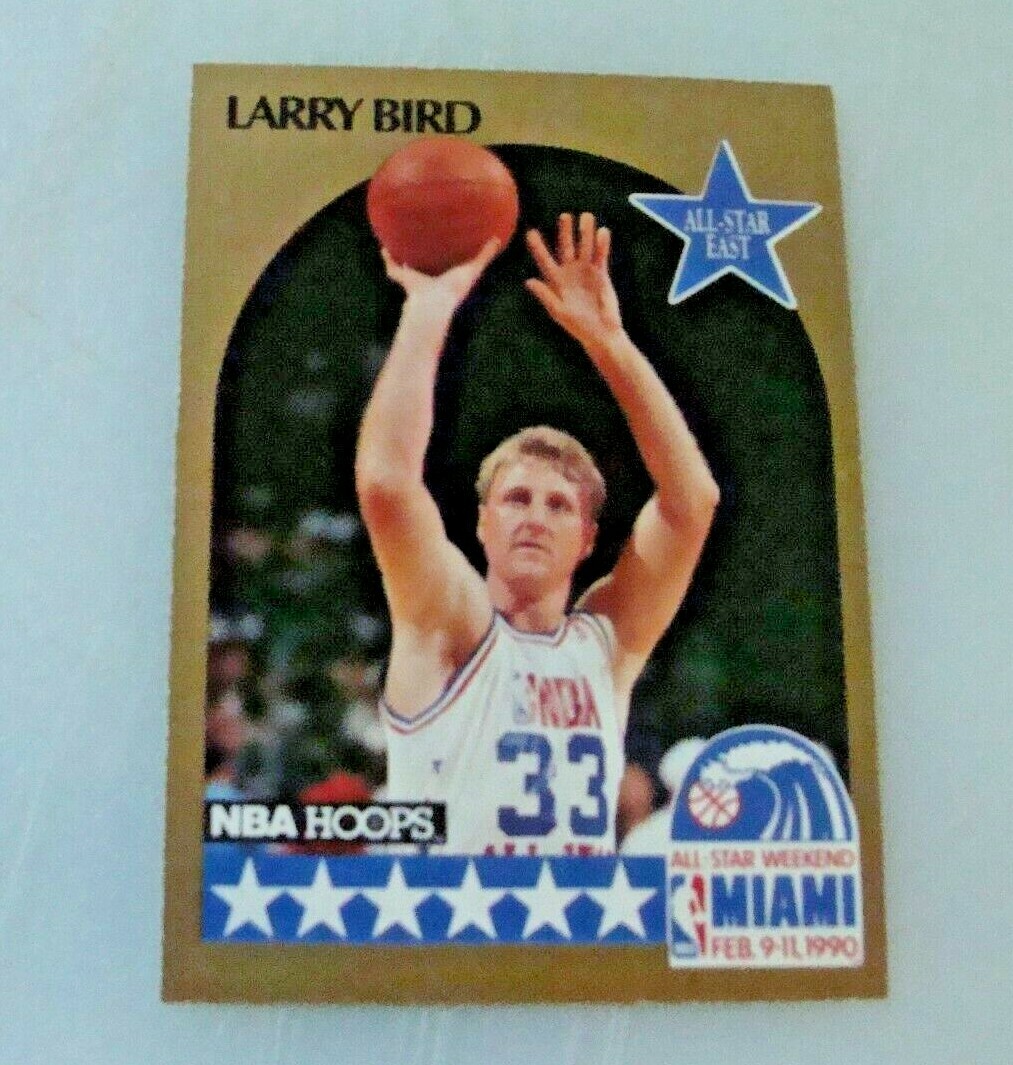 #33 LARRY BIRD - card #2 - ALL STAR EAST - HOOPS 1990-1991 - NBA !!! | eBay