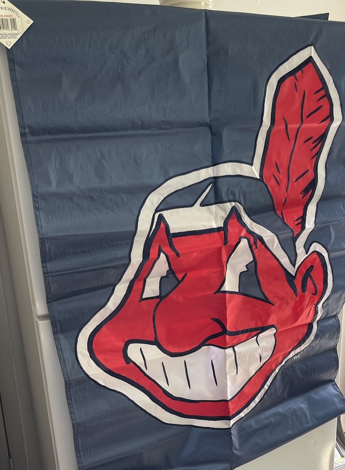 Cleveland Indians Chief Wahoo 28″ x 44″ Wall Flag | eBay