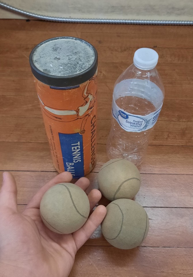 RARE Vintage Challenger Tennis Ball Tube w/3 Tennis Balls Extremely ...