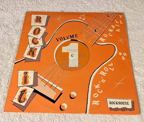 ROCKABILLY VARIOUS -"Rock It! Volume 1" -1984 ROCKHOUSE VINYL LP 1950'S ...