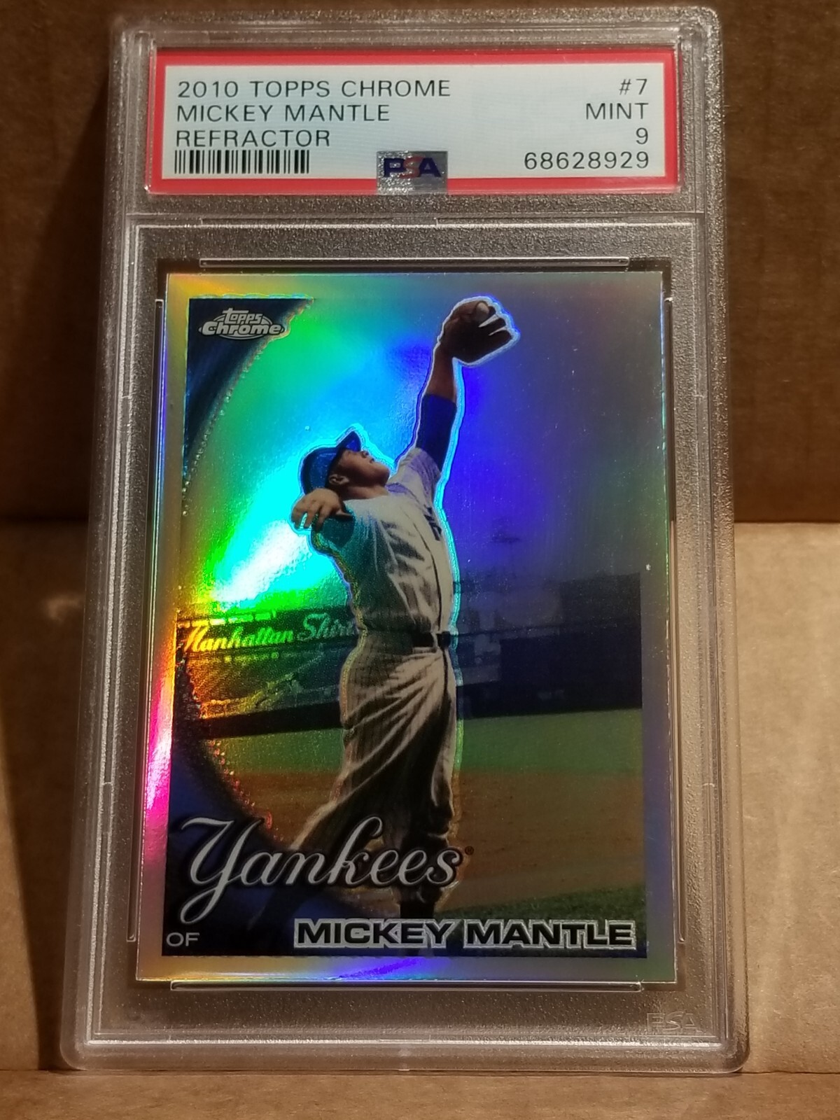 2010 Topps Chrome - Mickey Mantle #7 Refractor for sale online | eBay