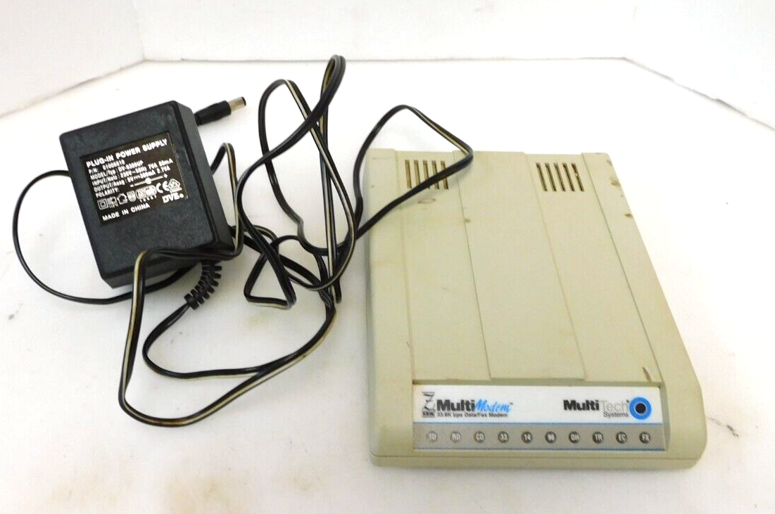 MULTITECH SYSTEMS MT2834ZDXB MULTIMODEM 33.6K BPS DATA/FAX MODEM W ...