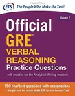 Official GRE Verbal Reasoning Practice Questions By Educational ...
