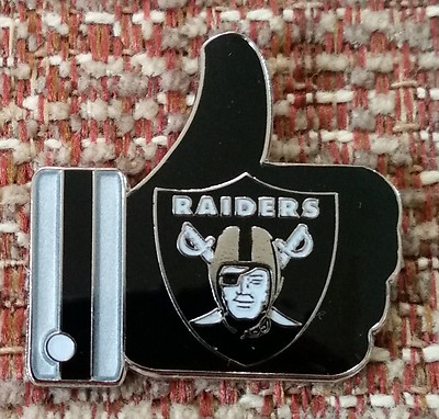 OAKLAND RAIDERS "LIKE" Thumbs Up Lapel PIN | eBay