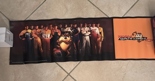 Vintage Nascar Team Monte Carlo 1998 Poster 36” x 11” - Taz - Earnhardt ...