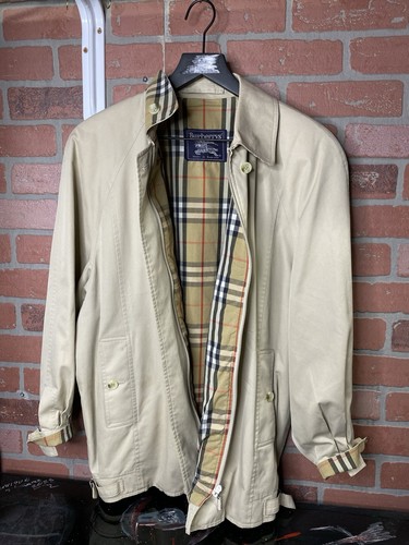 Burberry Check Plaid Fullzip Women’s Jacket Preowned Large | eBay