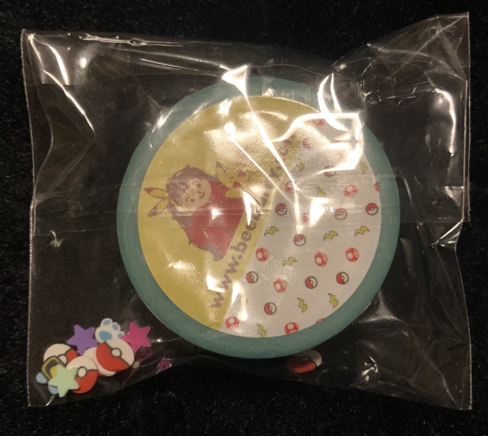 Decorative Pokémon Snorlax Tape w/ Charms (Unused) | eBay