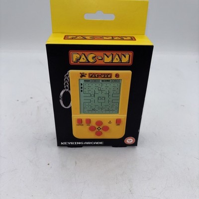 Pac-Man Mini Arcade Keychain – Handheld LCD Game with PAC-Man Gameplay ...