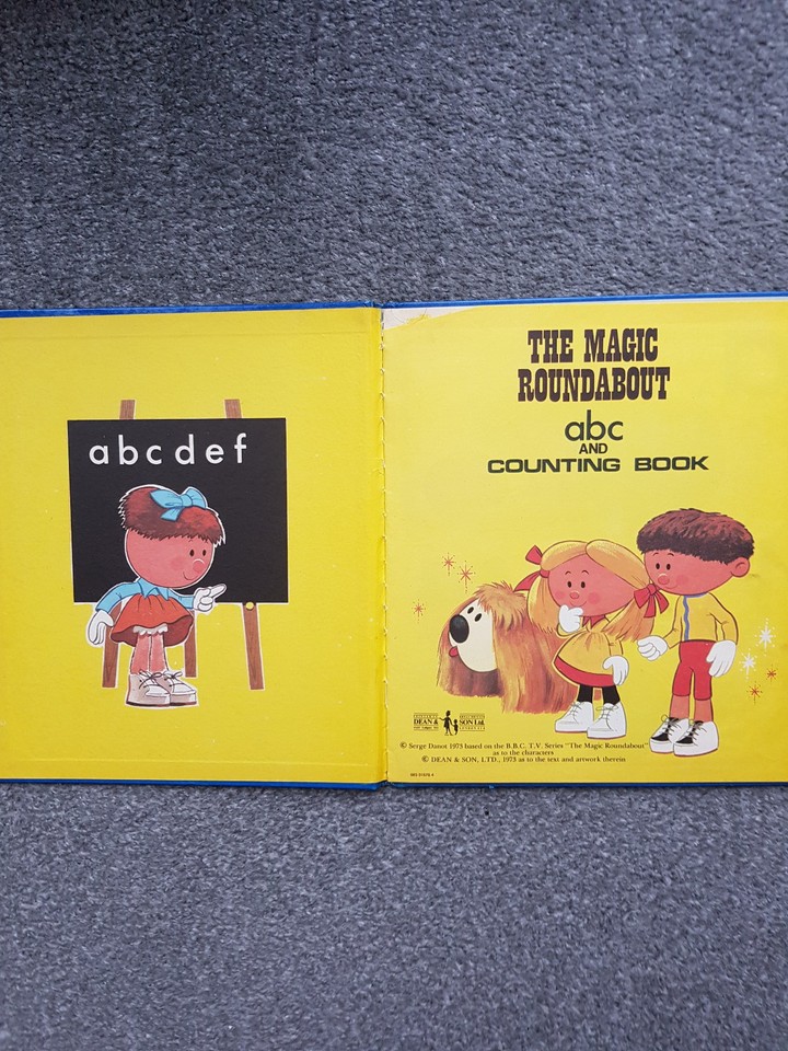 The Magic Roundabout - ABC & Counting Book 1973 DEAN | eBay UK
