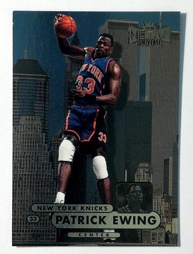 1997-98 Metal Universe Patrick Ewing #91 Knicks | eBay