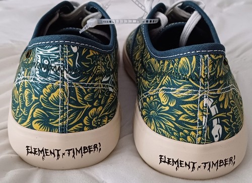 NEW Element Timber Skateboard Shoes Men's Size 10 Van Style Casual ...