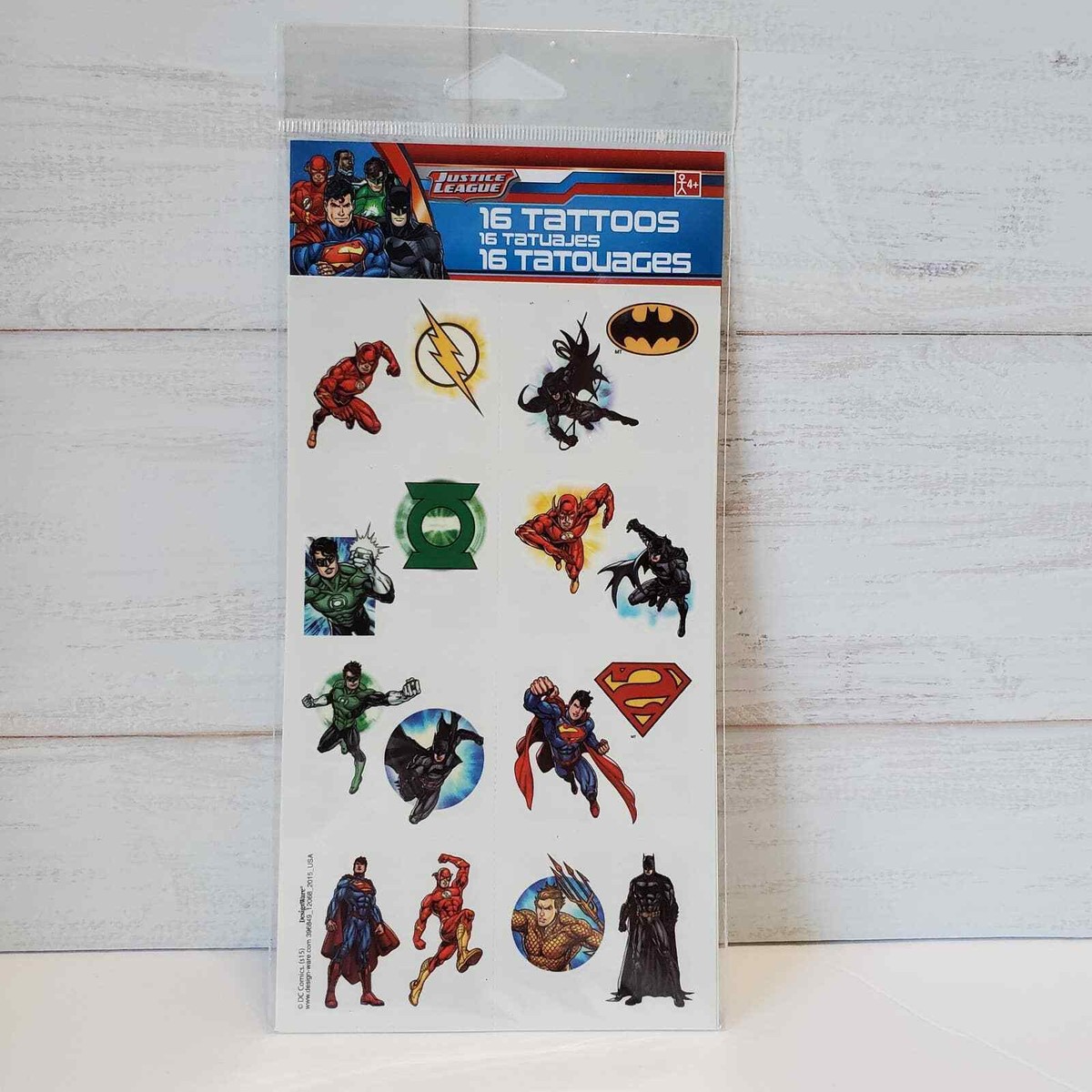 Justice League Logo Tattoos