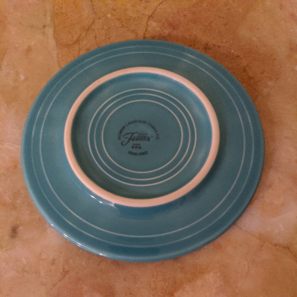 Fiestaware Turquoise Trivet Dancing Lady Hot Plate 5-7/8" | eBay