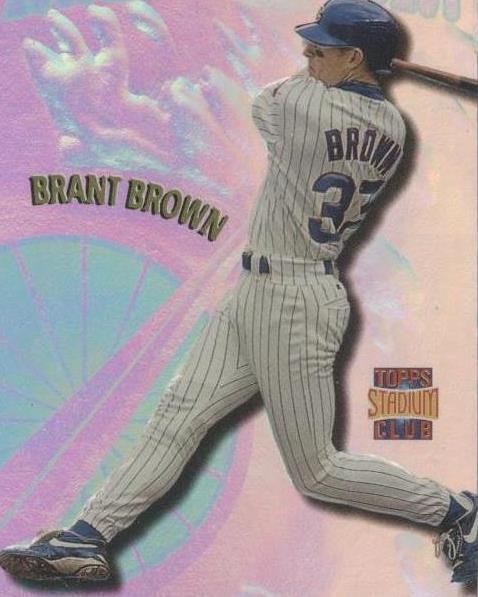 1997 Topps Stadium Club - Millennium Brant Brown #M9 Members Only for ...