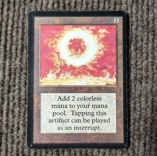 Sol Ring Beta Mtg Magic The Gathering | eBay