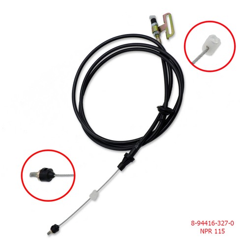 Accelerator Throttle Cable Black For Isuzu NPR 115 Truck 1993 | eBay